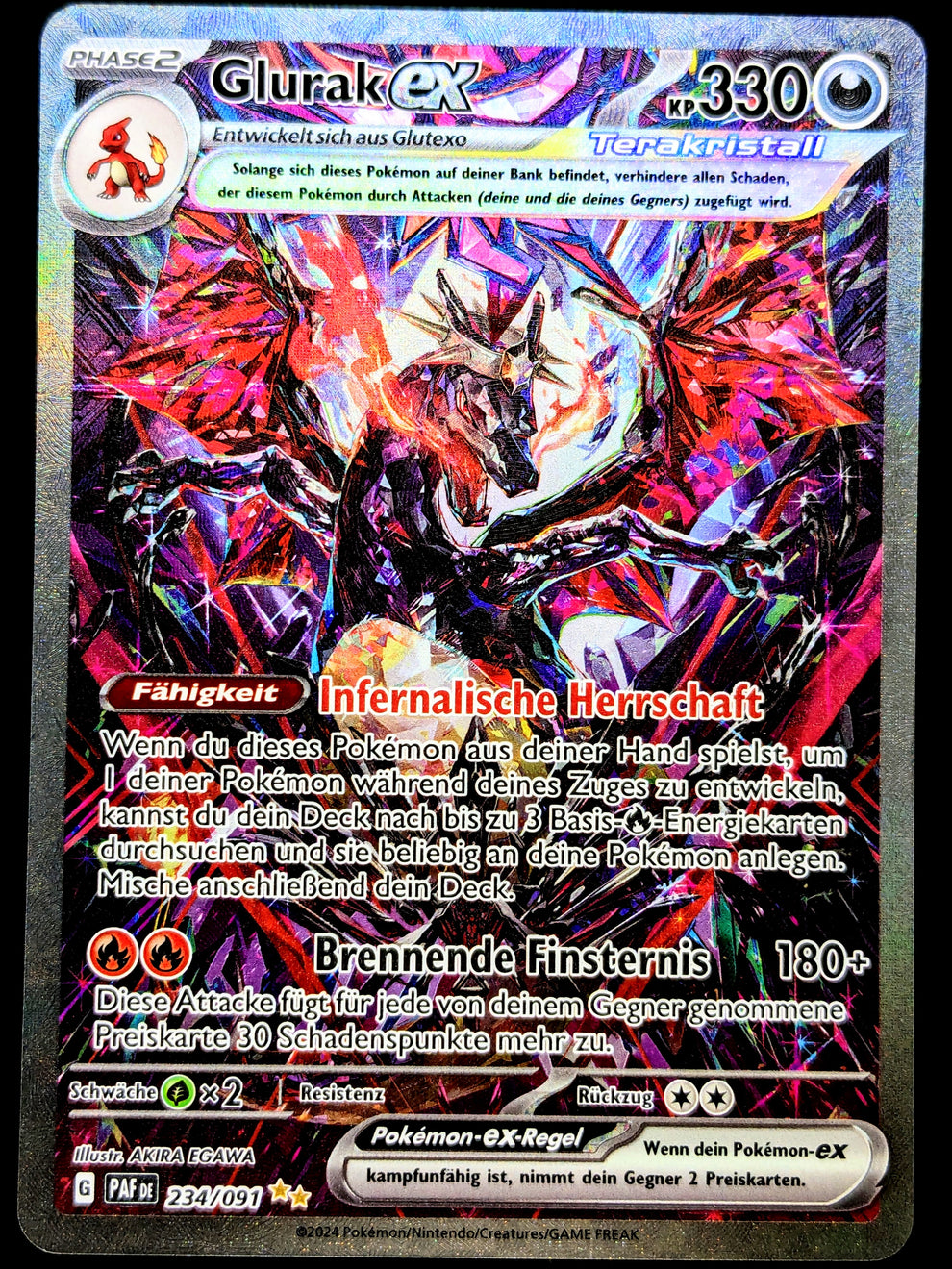 Glurak Ex Terakristall 234/091 Special Illustration Rare DE – Deckshop.de
