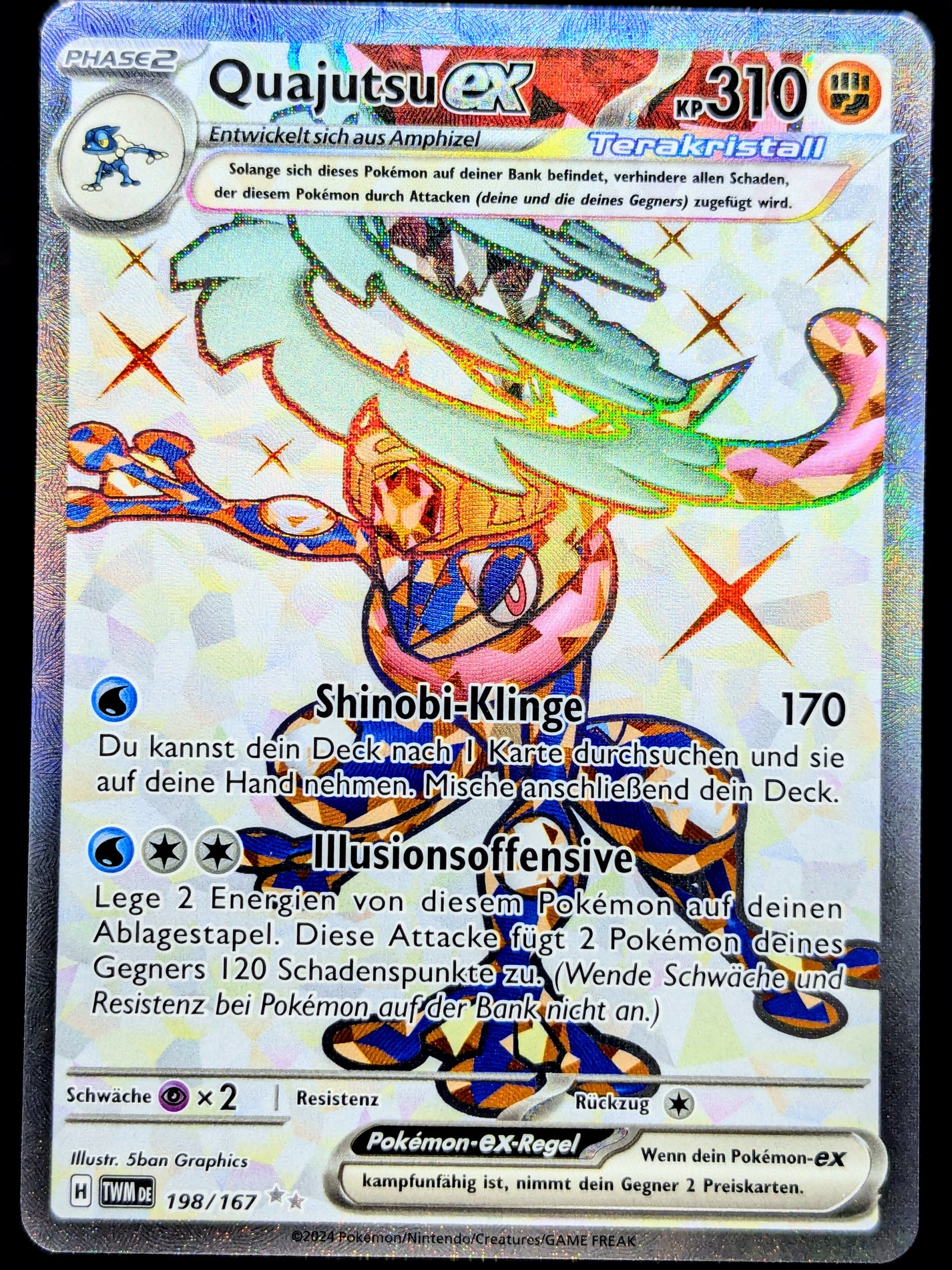 Quajutsu Ex Terakristall Full Art 198/167 DE – Deckshop.de